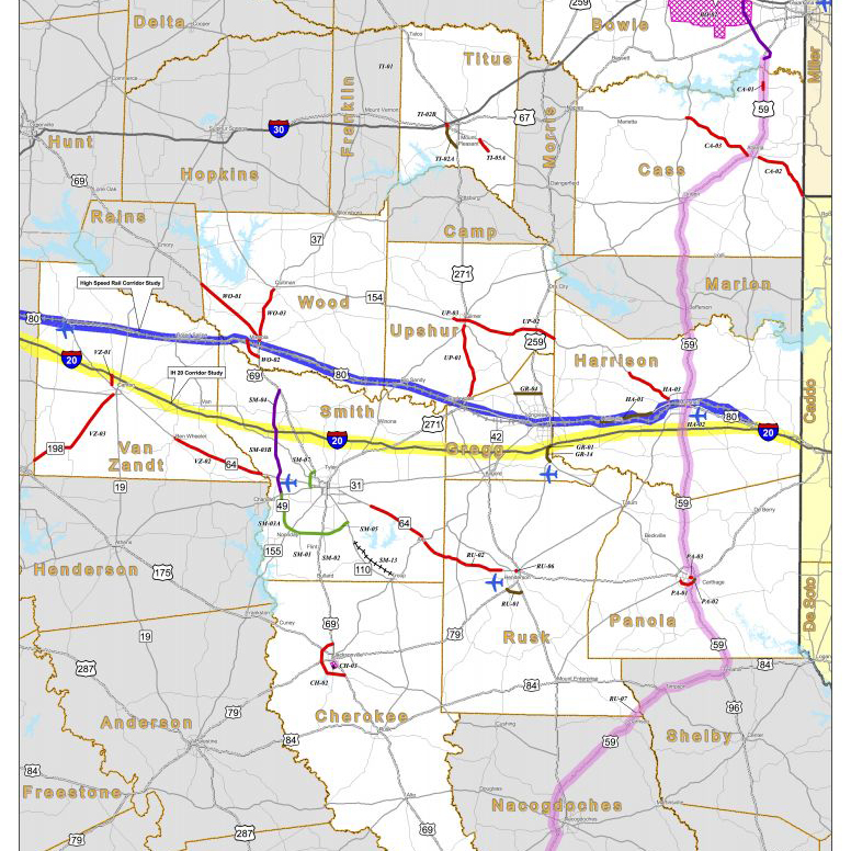 Priority Projects Map | NETRMA